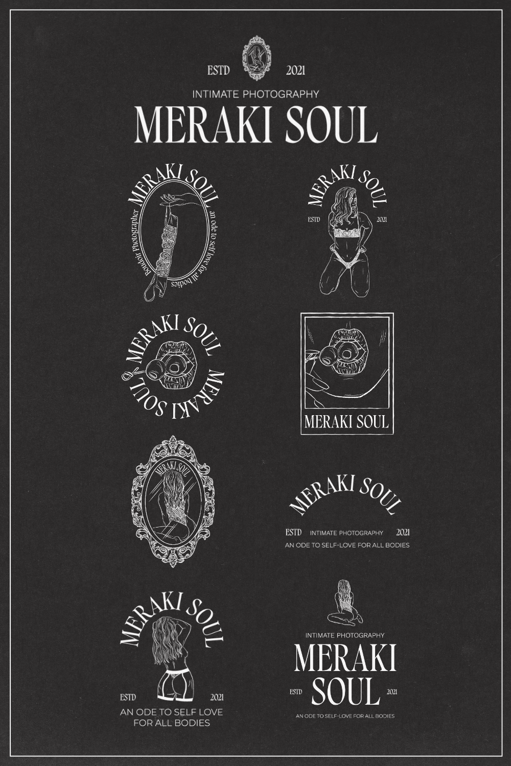 Brand Design & Custom Illustrations for Meraki Soul Photos | Wild Cacti ...