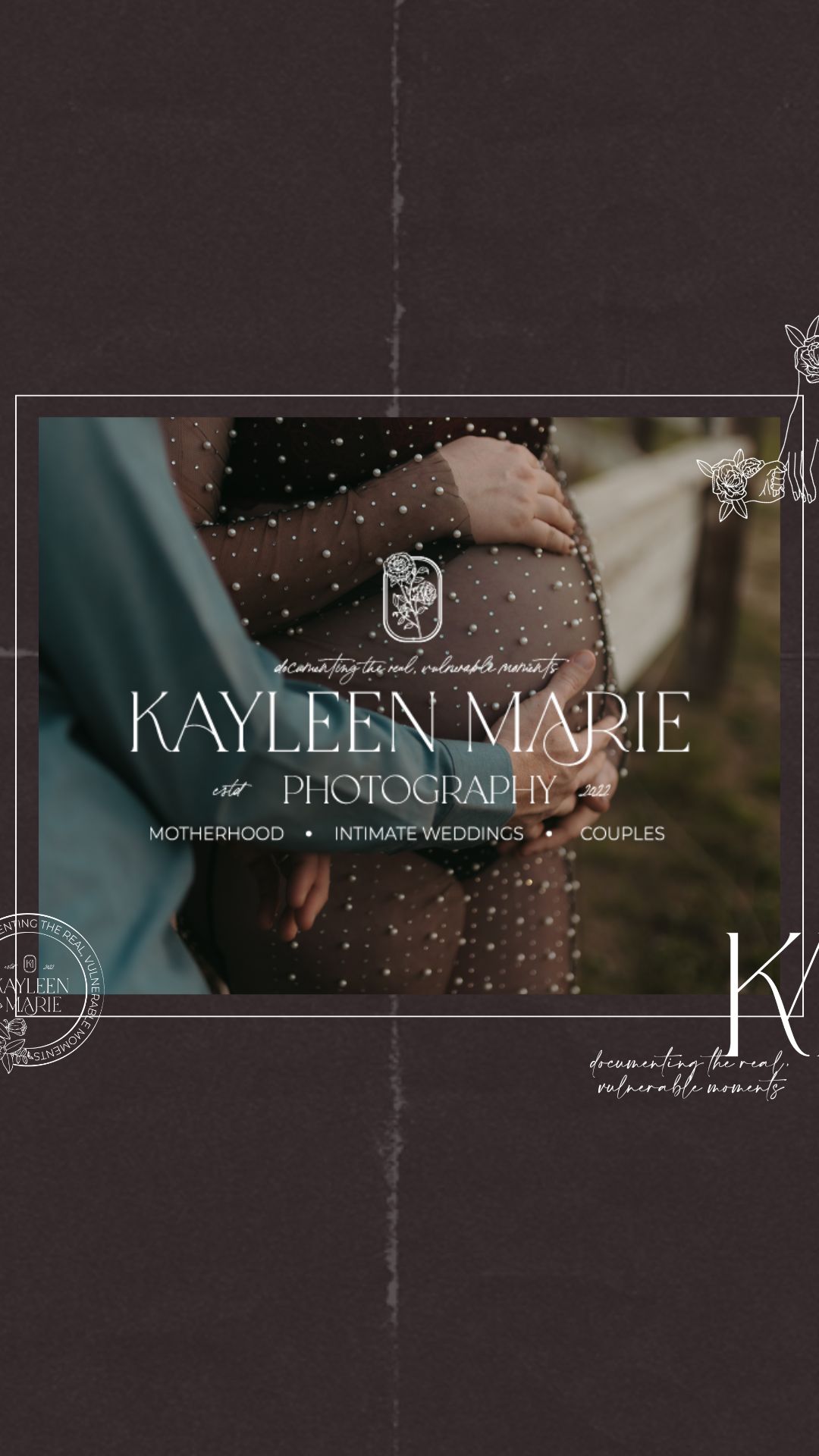 Custom Branding and Website Design for Kayleen Marie Photography